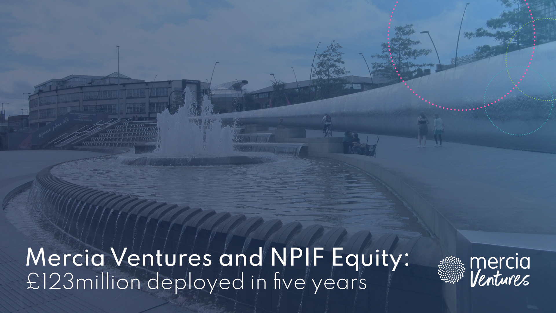 Mercia Ventures and NPIF: £123m deployed over five years - Mercia